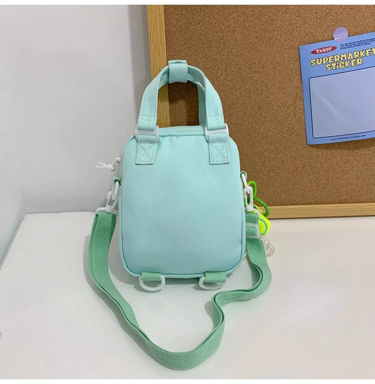SIMPLE CONTRAST COLOR MINI BACKPACK