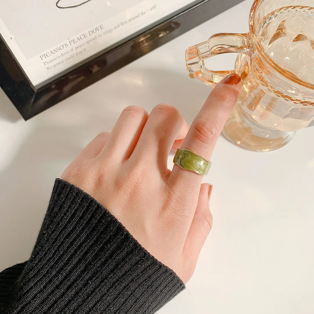 MATCHA GREEN RING