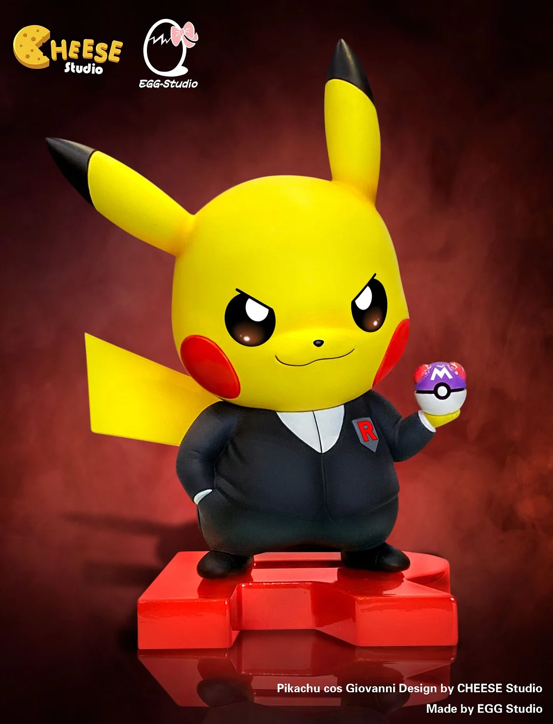 Giovanni Cosplay Pikachu - Pokemon Resin Statue - CHEESE Studio