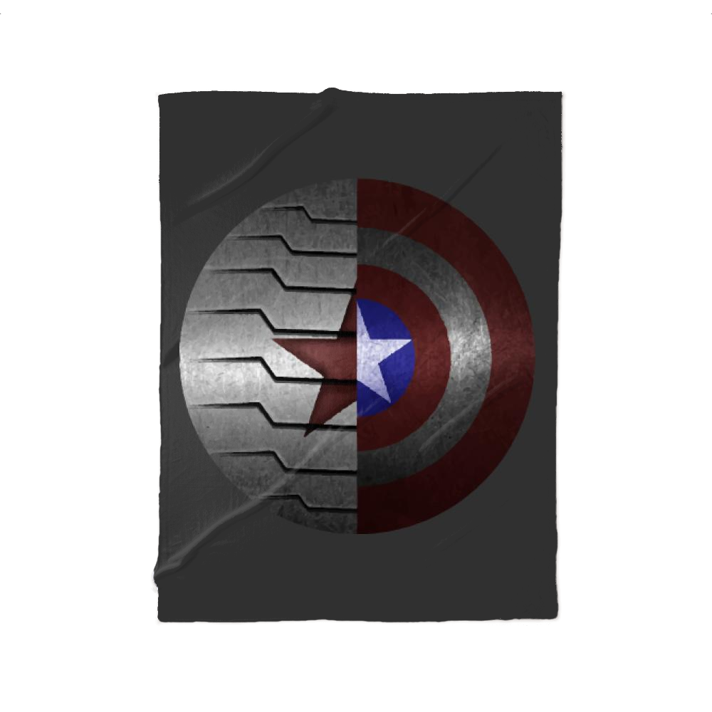 Stucky Shield Bucky Barnes, Avengers Fleece Blanket