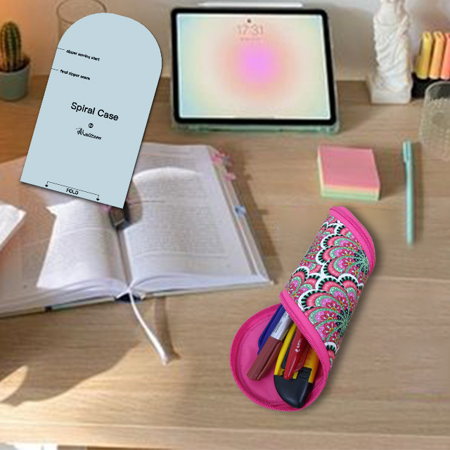 Magic Zipper Bag Template - Instructions Included