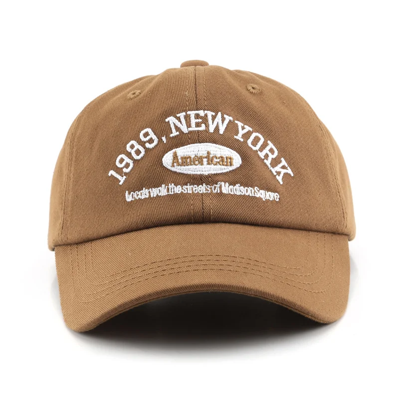 NEW YORK EMBROIDERED BASEBALL CAP