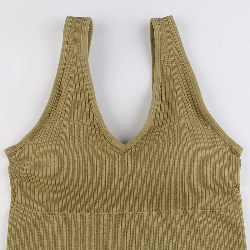 SOLID U-NECK SLIM TANK TOP