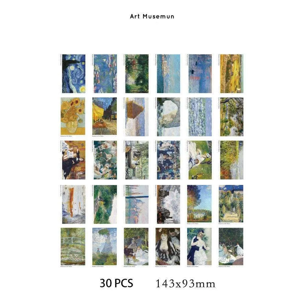 MUSEUM OF ART SERIES POSTCARD SET