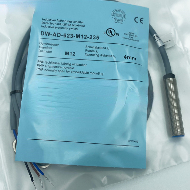 Inductive Proximity Switch DW-AD-623-M12-235 DC Three-wire PNP Normally ...