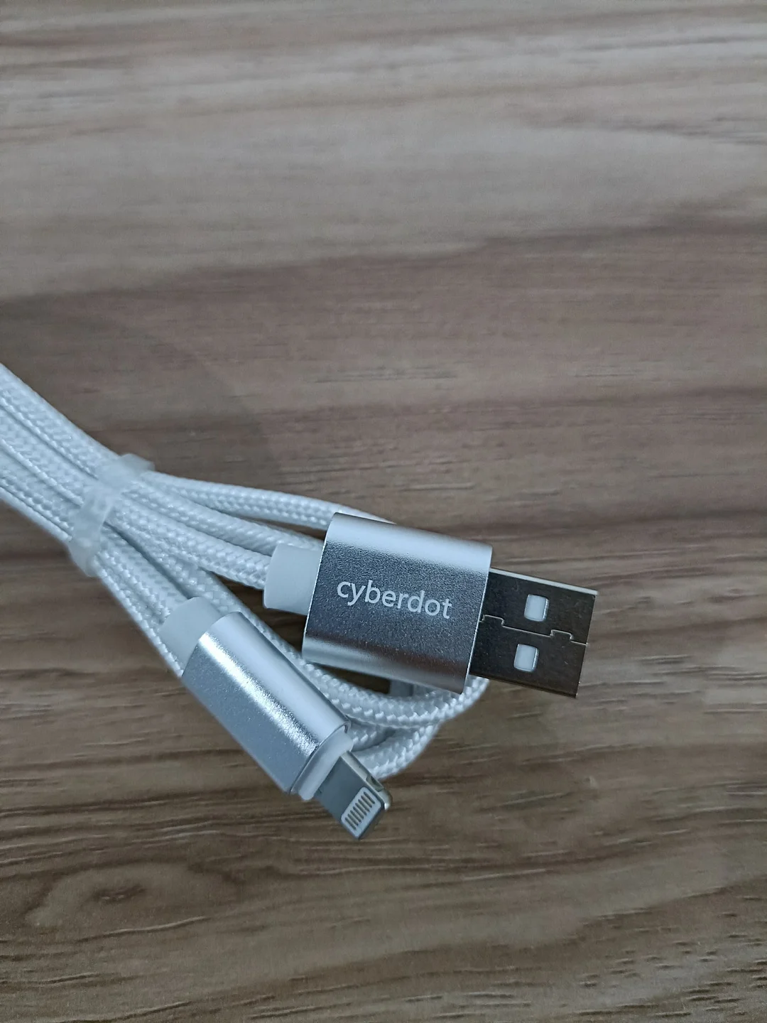 cyberdot USB Cables 4ft Nylon Braided Fast Charging USB Cable ...