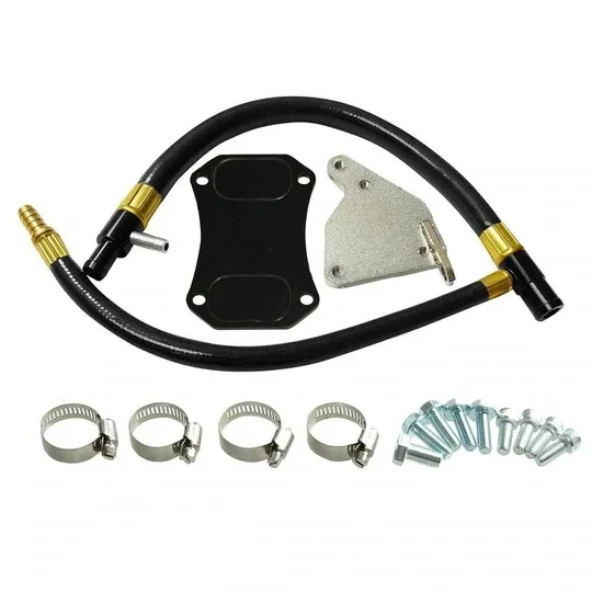 EGR Delete Kit & Intake Bridge High Flow Intake Elbow Pipe Tube for 6 ...