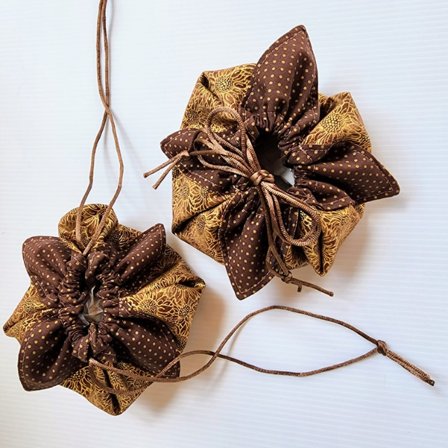 Easy DIY Petal Drawstring Bag Sewing Template-with instruction