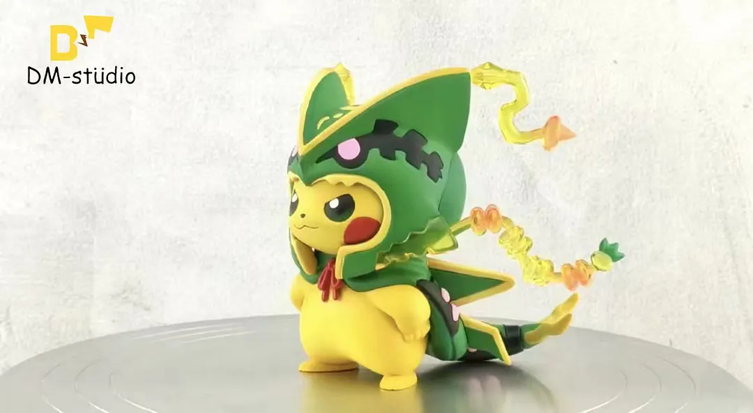 Mega Rayquaza Cosplay Pikachu - Pokemon Resin Statue - DM Studios