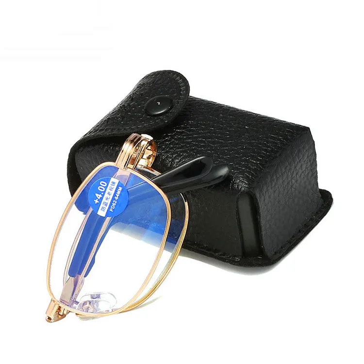 Vintage Foldable Far Sight Eyeglasses Men Women Folding Reading Glasses ...