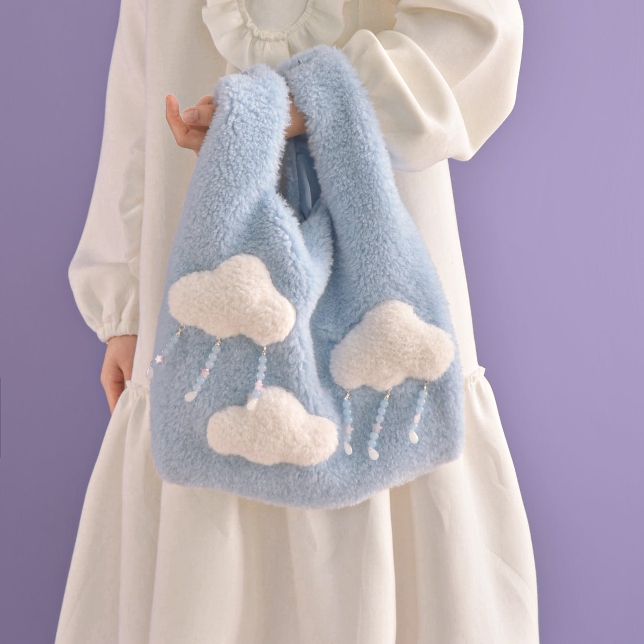 Milk Blue Cloud Bag