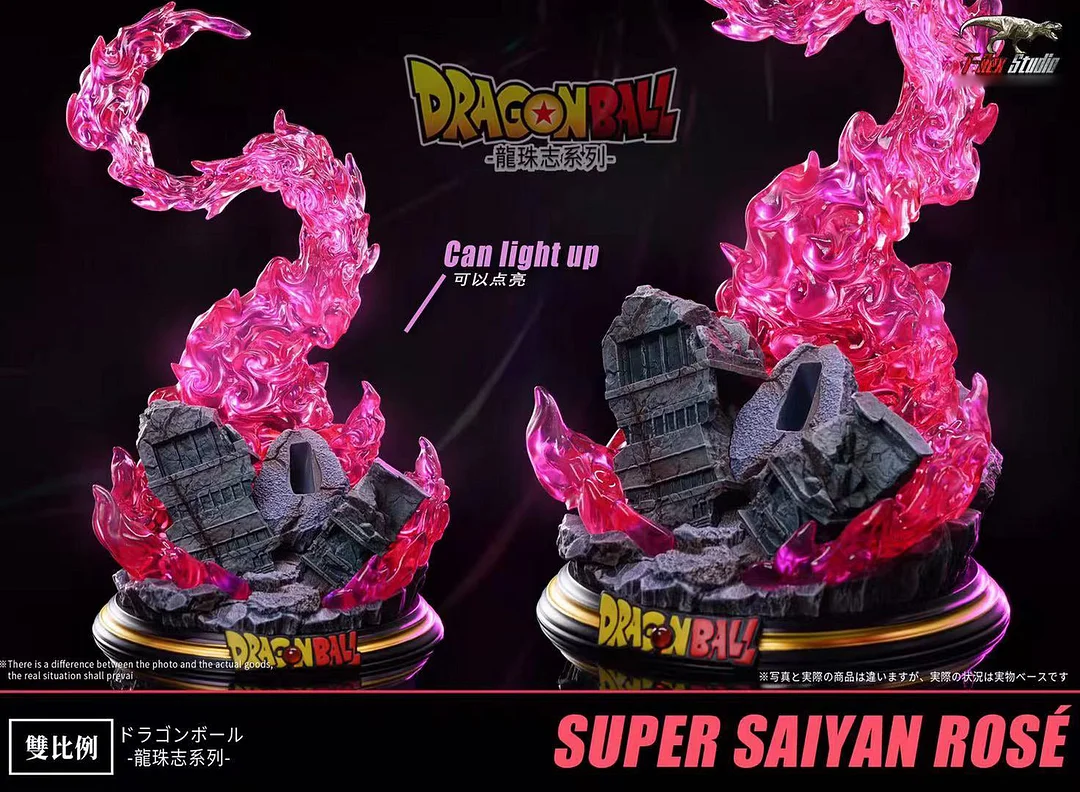 WCF Mega & WCF Scale Goku Black with LED - Dragon Ball Resin Statue - T ...