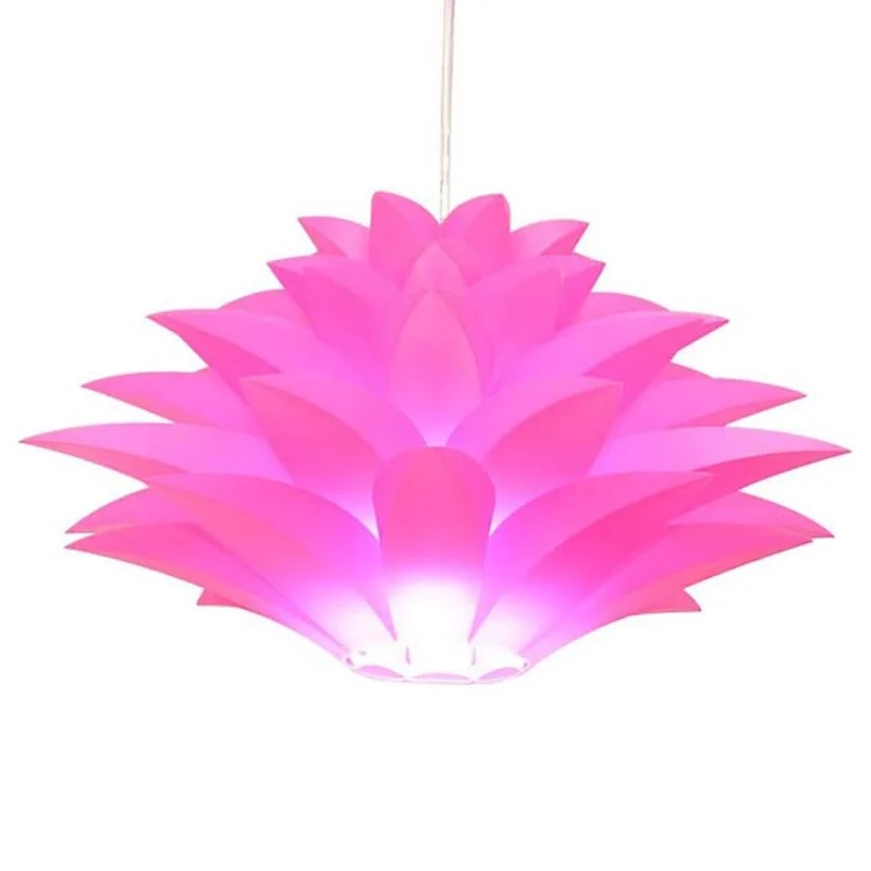 DIY PP lotus chandelier living room bedroom study restaurant cafe bar ...
