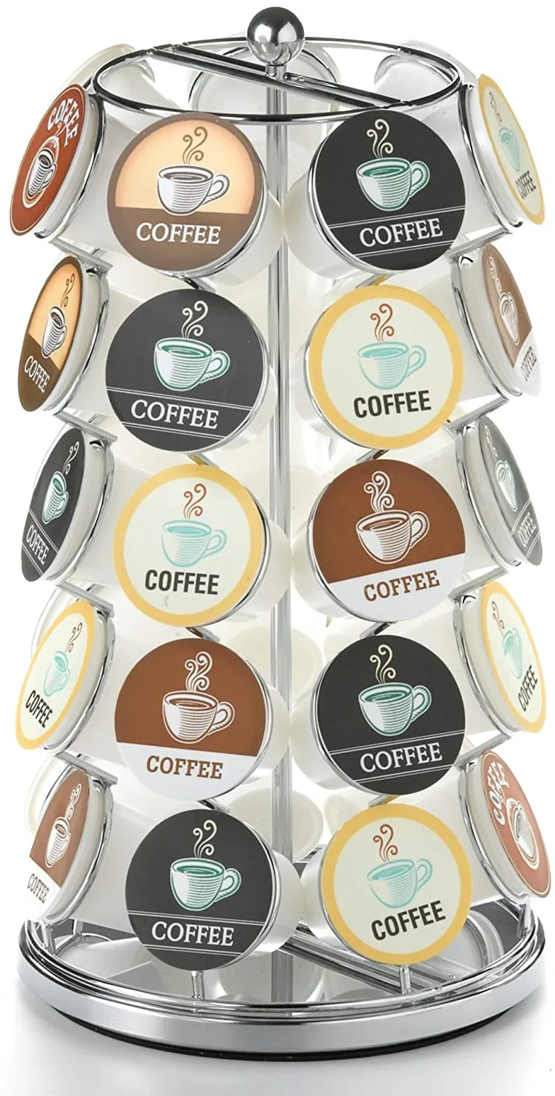 Capsule Coffee Pod Carousel Stand