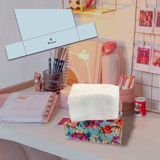 【Mother's Day Deals】Fabric Napkin Holder Box- Template+Tutorial