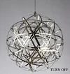Firework Ball Pendant Lighting Fixtures Chrome/Gold Stainless Steel ...