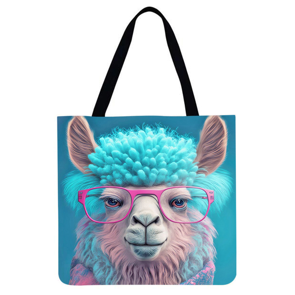 Alpaca - Large Capacity Linen Tote Bag