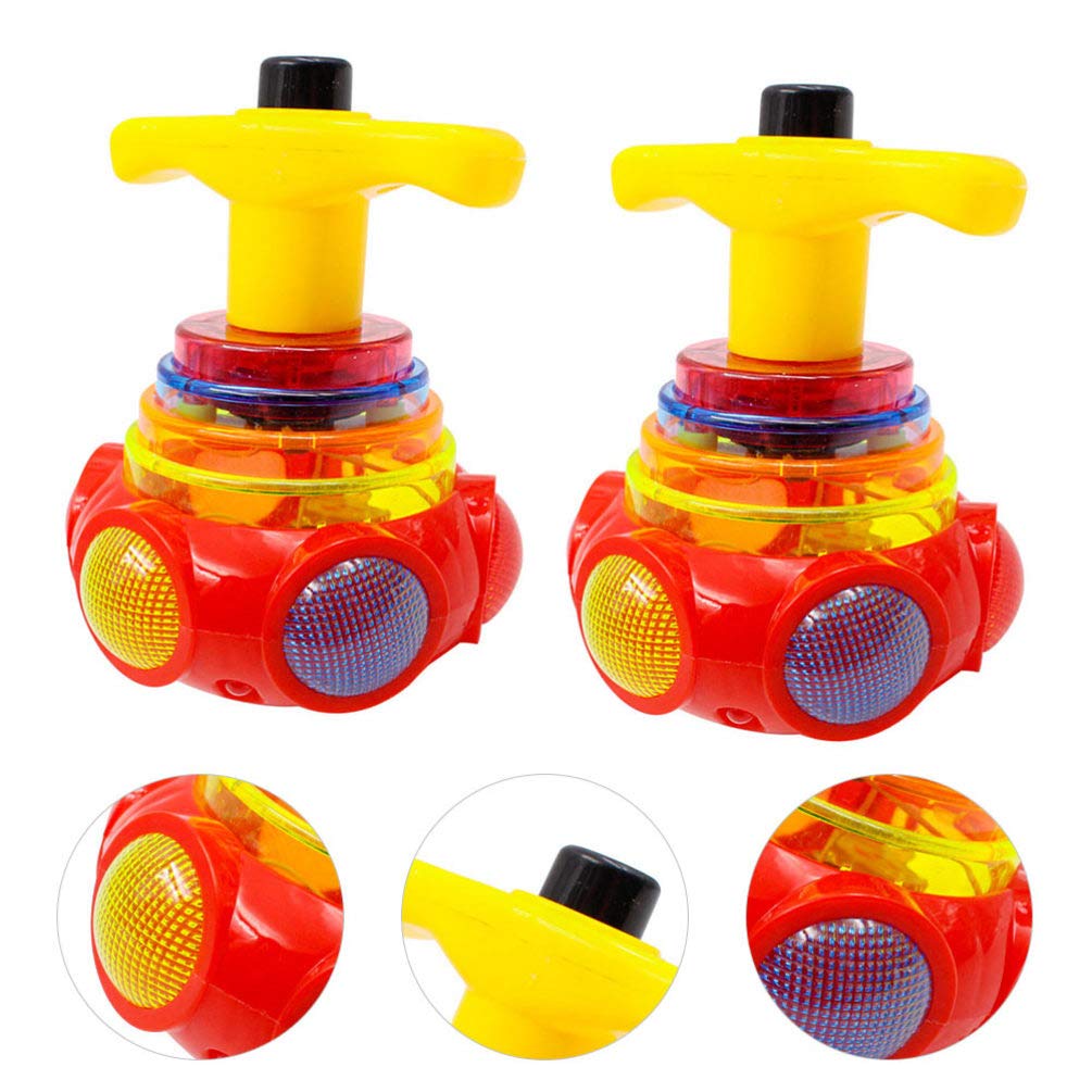 Spinning Tops Light Up Spin Toys with Music