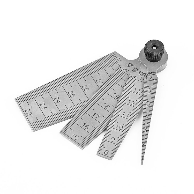 Taper Gap Gauge Depth Ruler