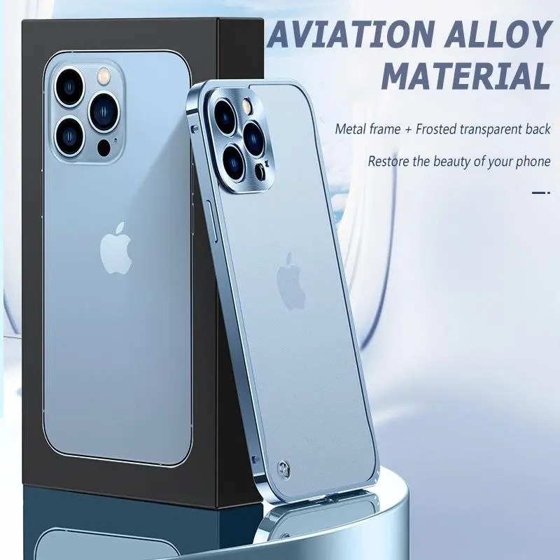 iPhone series exclusive alloy wear-resistant protective case