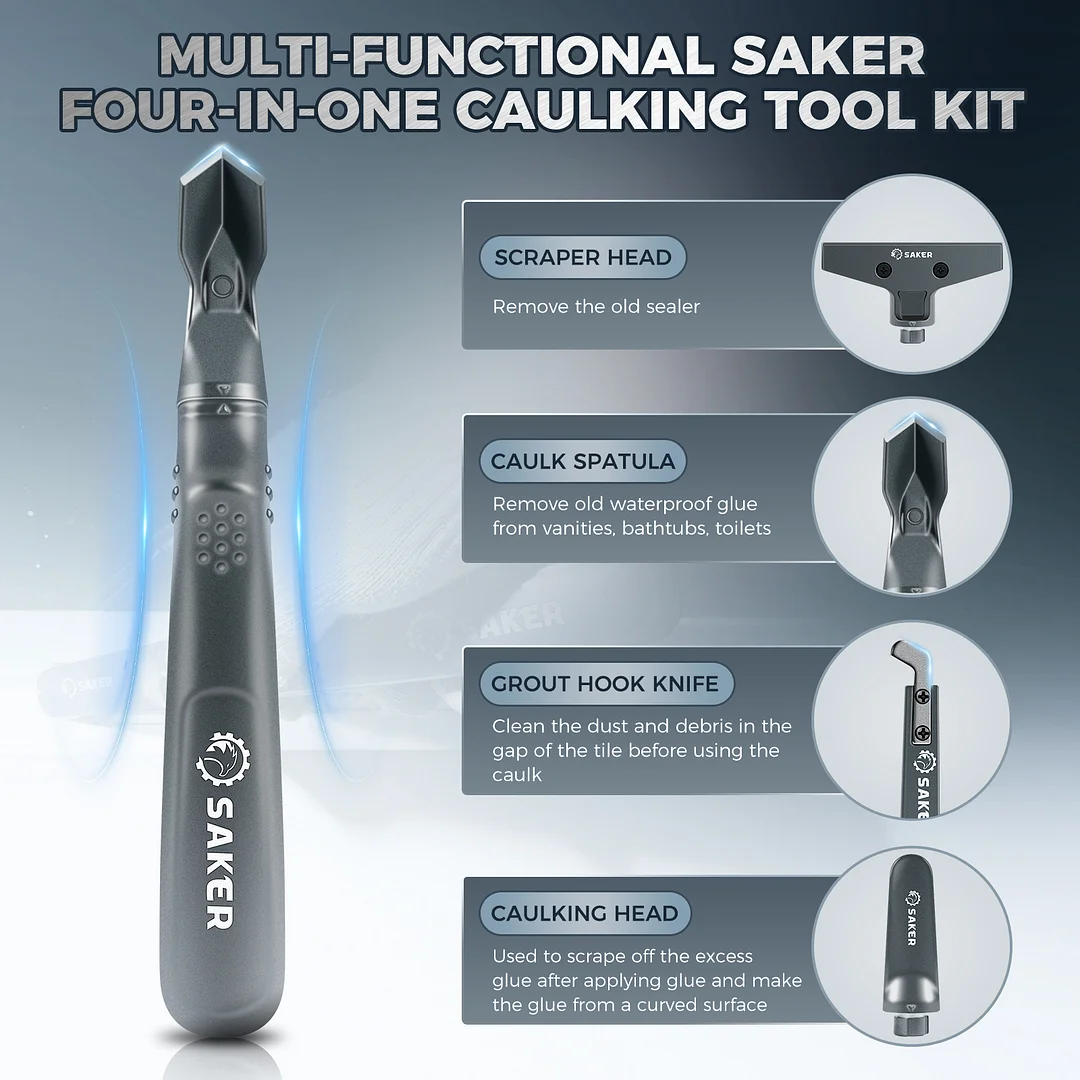 SAKER® 4-in-1 Caulking Tool Kit