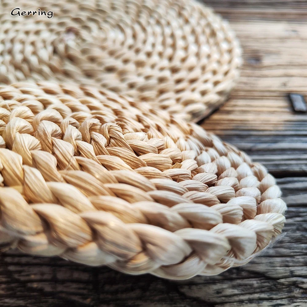 Nigikala Japanese Cornhusk Placemat Coasters For Drinks Straw Household ...