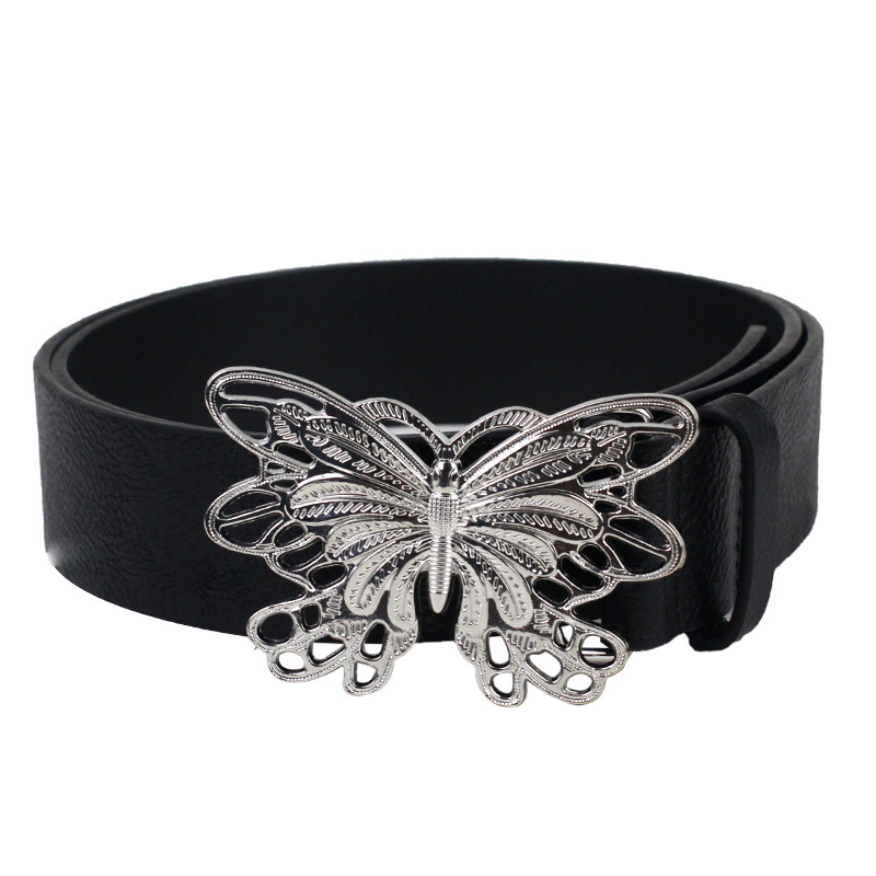 BUTTERFLY LEATHER BELT