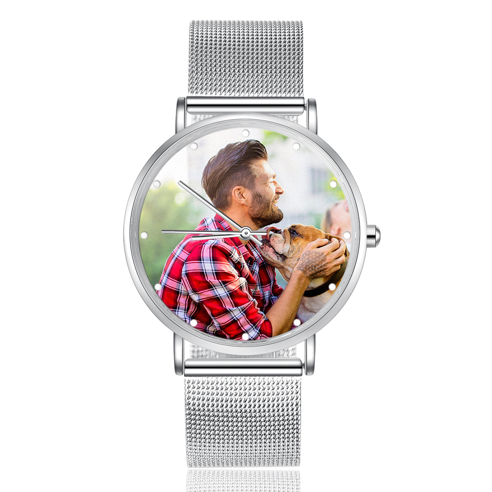 Personalized Photo Watch Custom Picture Watch Gifts For Men