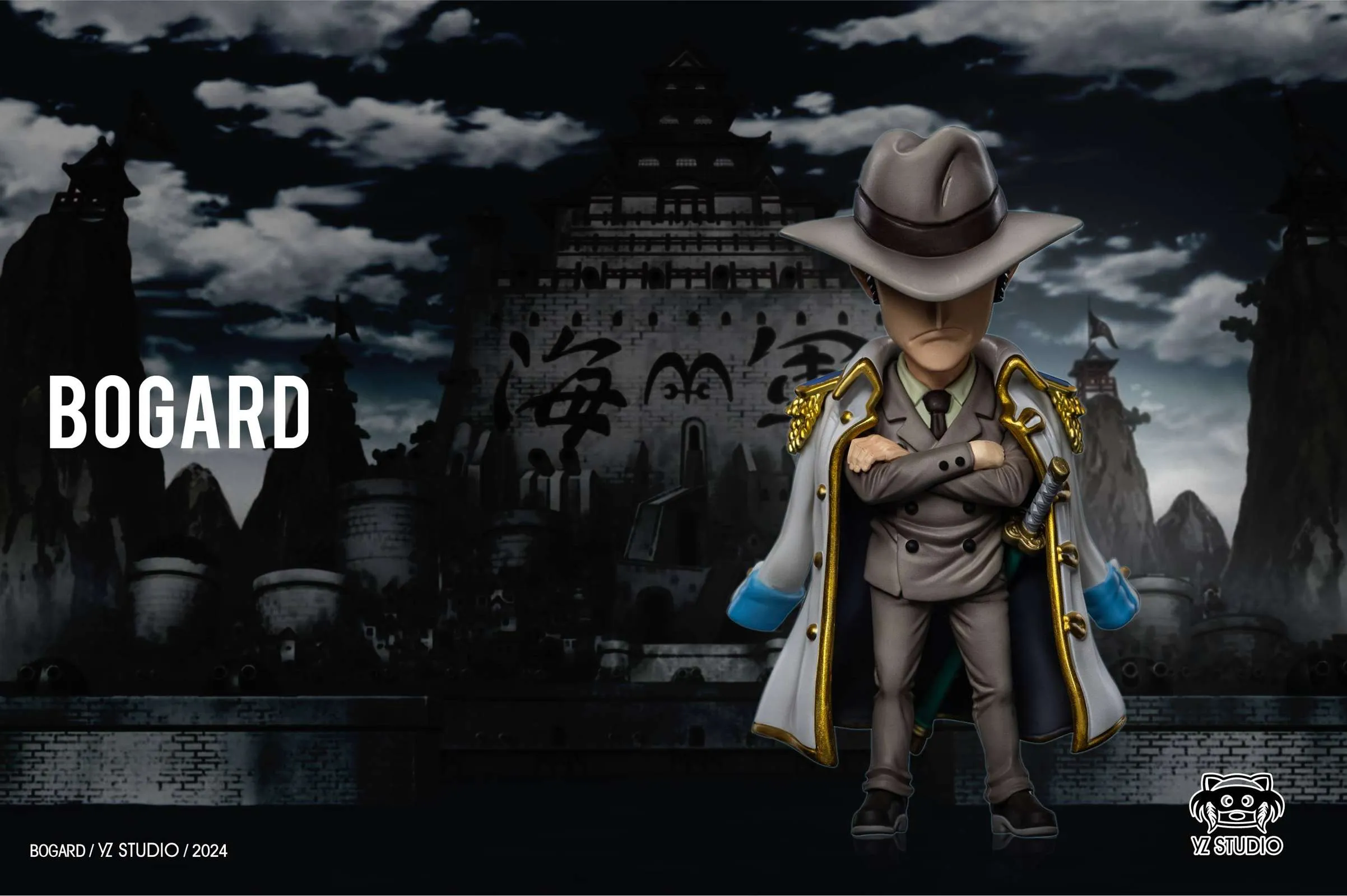Bogard - ONE PIECE Statue - YZ Studios