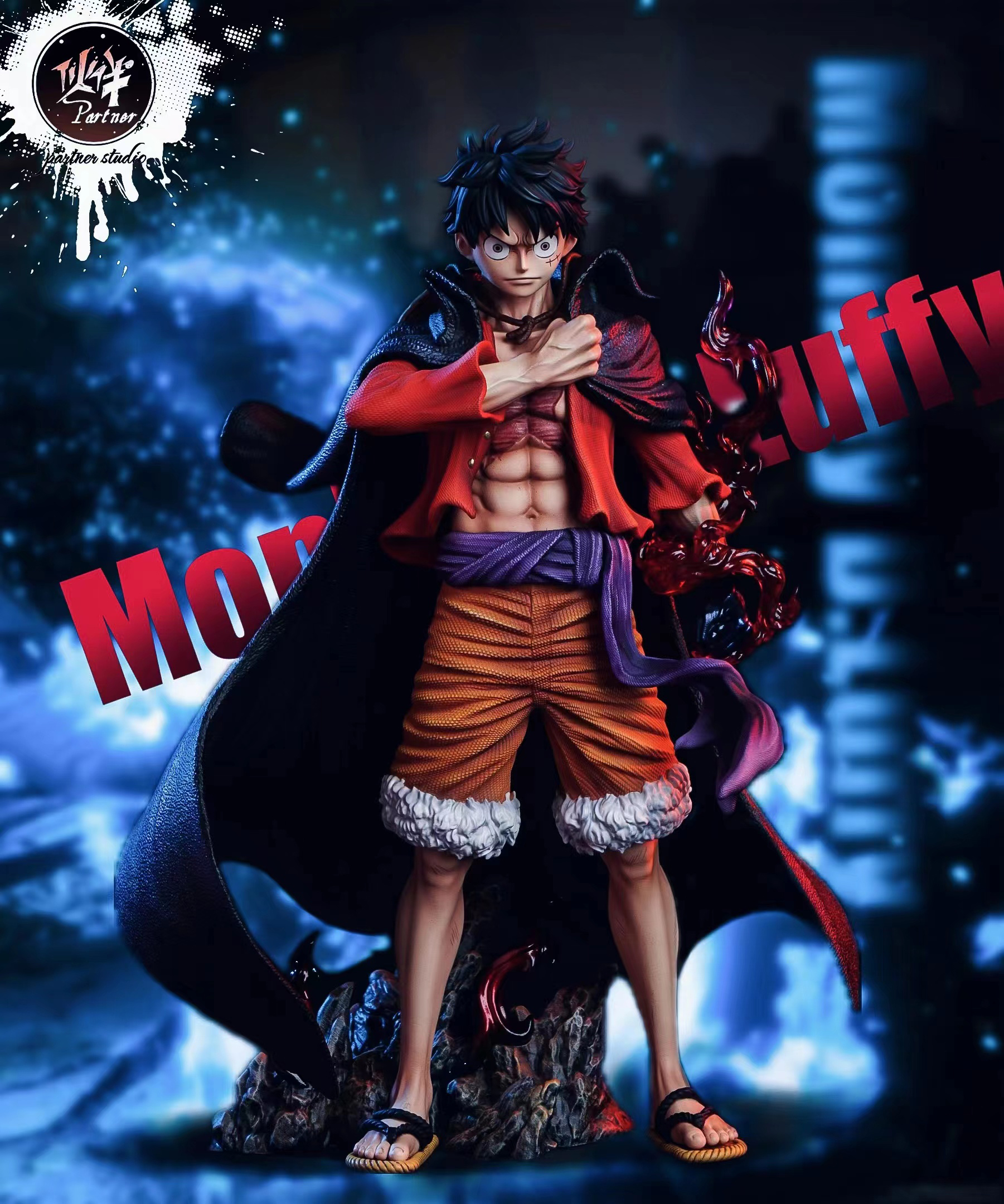 Onigashima Pulling the Cloak Monkey D. Luffy - ONE PIECE Resin Statue ...