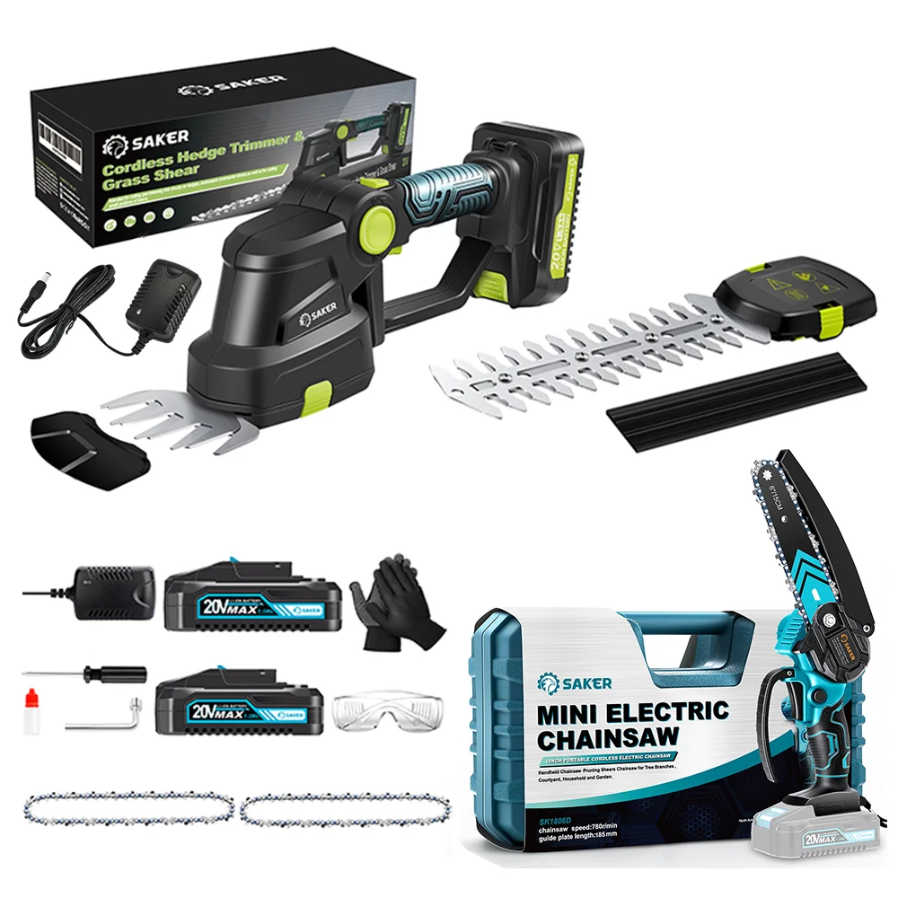 SAKER® Cordless Hedge Trimmer