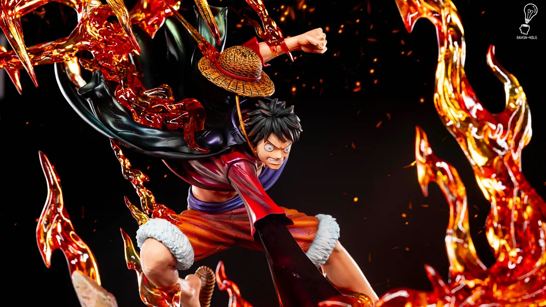Gomu Gomu no Red Roc Monkey D. Luffy - ONE PIECE Resin Statue - Brain ...