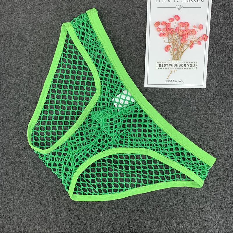 Men's Mesh Sexy Cutout Briefs