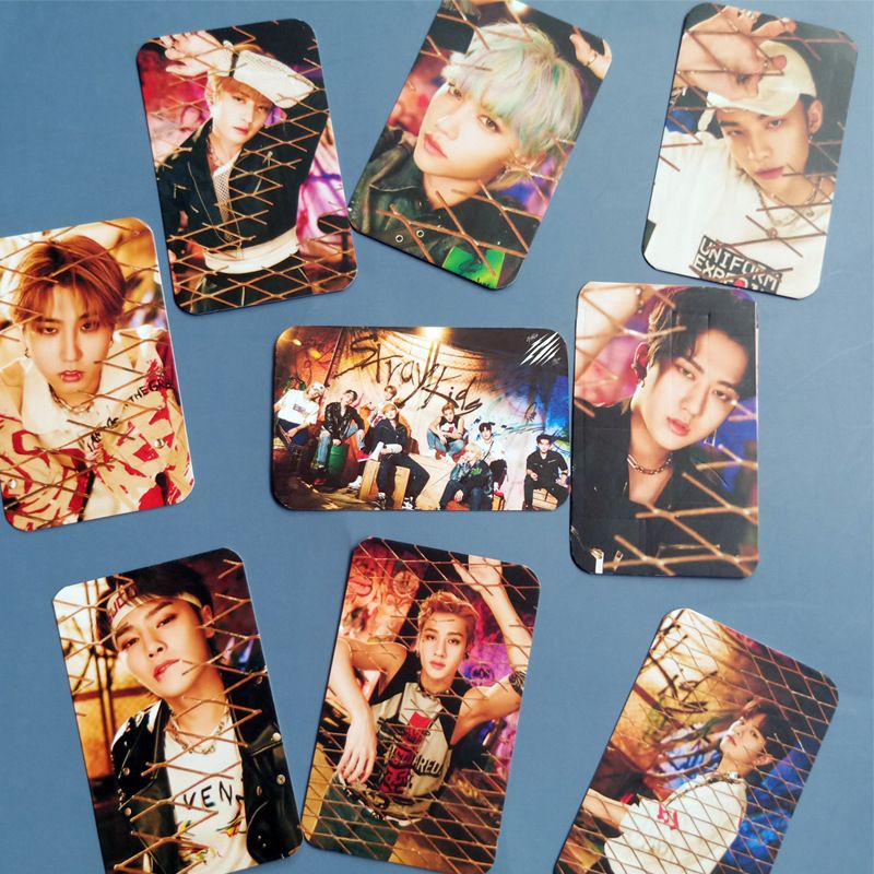 Stray Kids Scars Album Polaroid Card