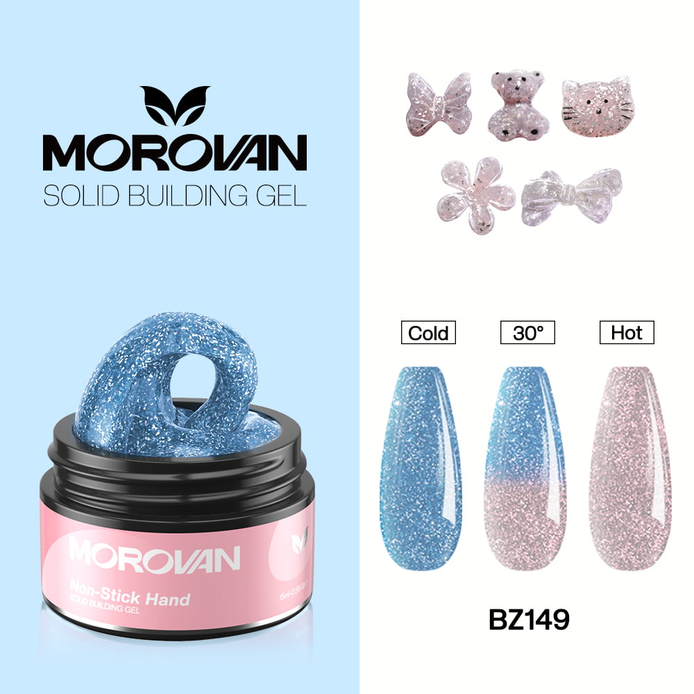 Solid Extension Nail Gel builder Gel Kit Solid Gel Nail Polish | MOROVAN