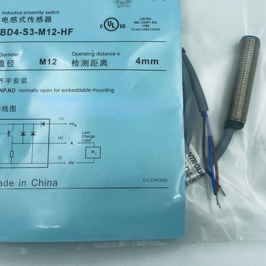 Proximity Switch BD4-S3-M12 Series DC Three-wire Inductive Sensor