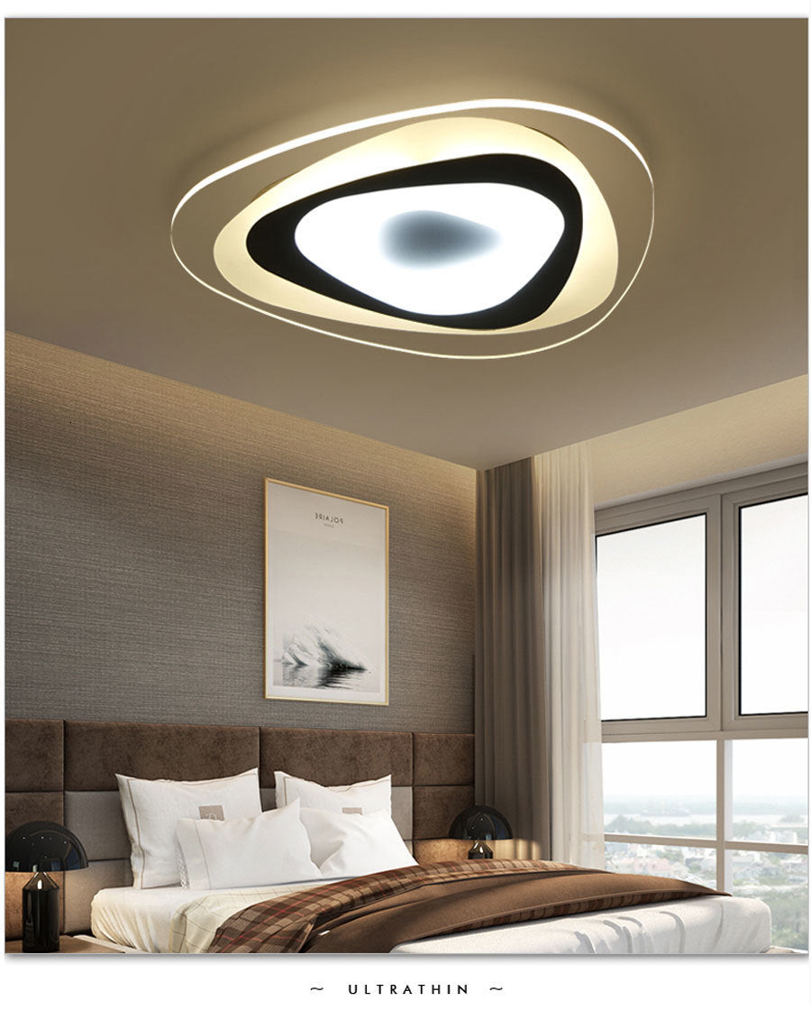 Ultrathin Triangle Ceiling Lights Lamps For Living Room Bedroom Lustres ...