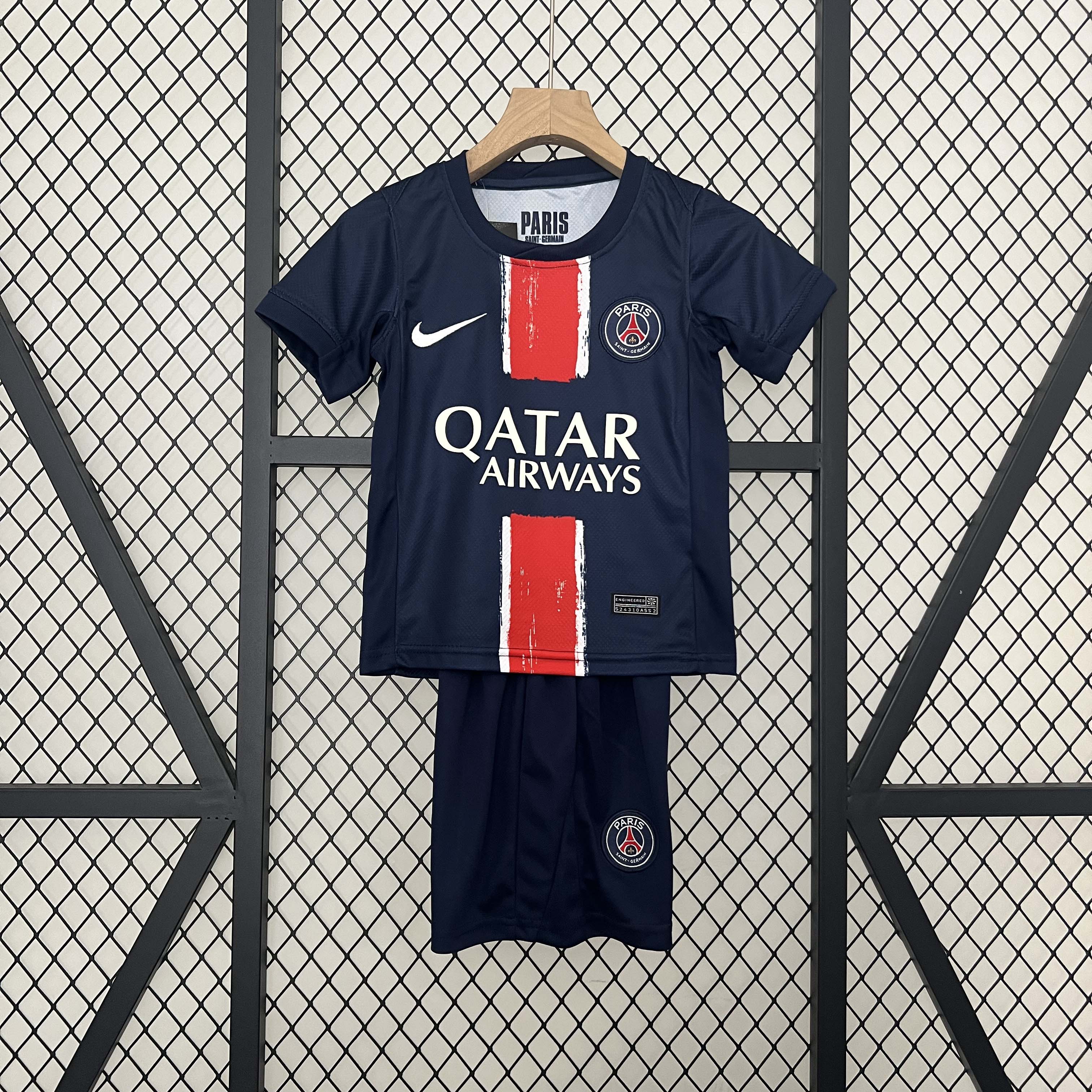 2024-2025 KIDS PSG Paris Saint-Germain Home Football Shirt 1:1 Thai ...