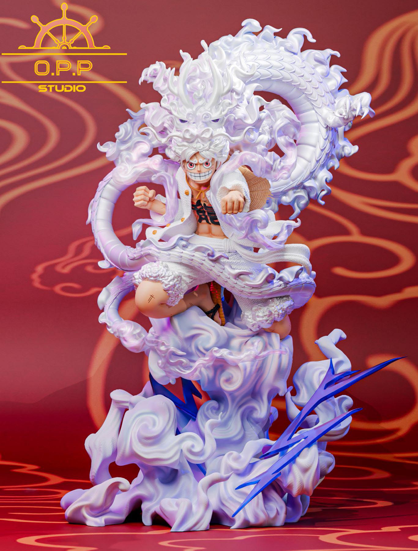 2024 Chinese New Year Nika Monkey D. Luffy - ONE PIECE Resin Statue ...