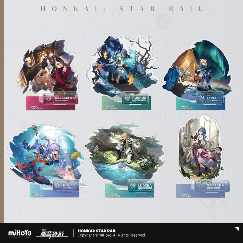 Honkai Star Rail Acrylic Stand [Original Honkai Official Merchandise]