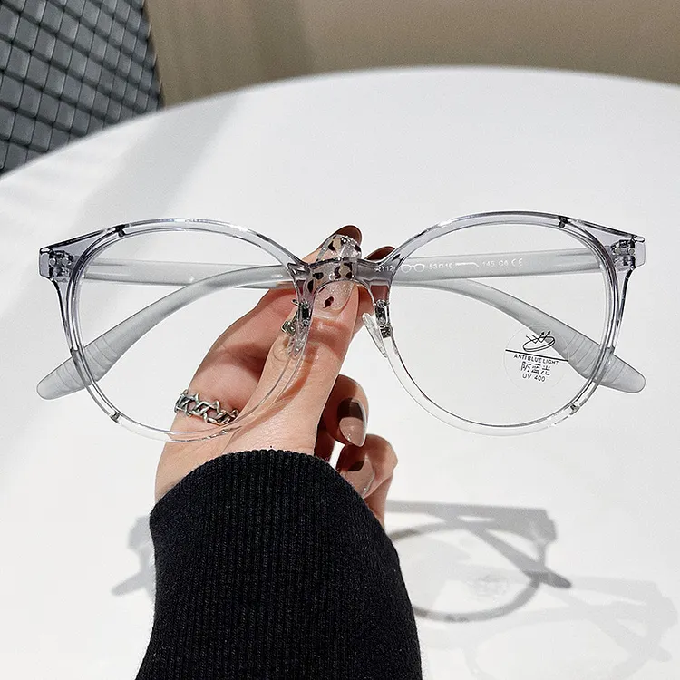 European American Style Woman Eyeglasses Round Shape TR90 Material ...