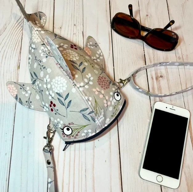 Cute Shark Bag Sewing Template – With Instructions