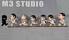 Chibi Ver. Sannoh High Running Team - SLAM DUNK Resin Statue - M3 Studios