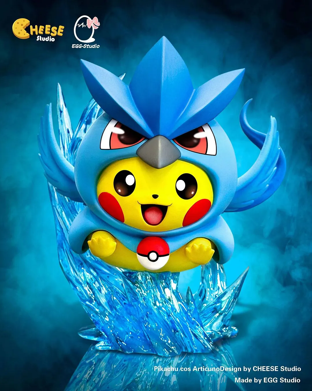 Legendary Birds Cosplay Pikachu - Pokemon Resin Statue - CHEESE Studio
