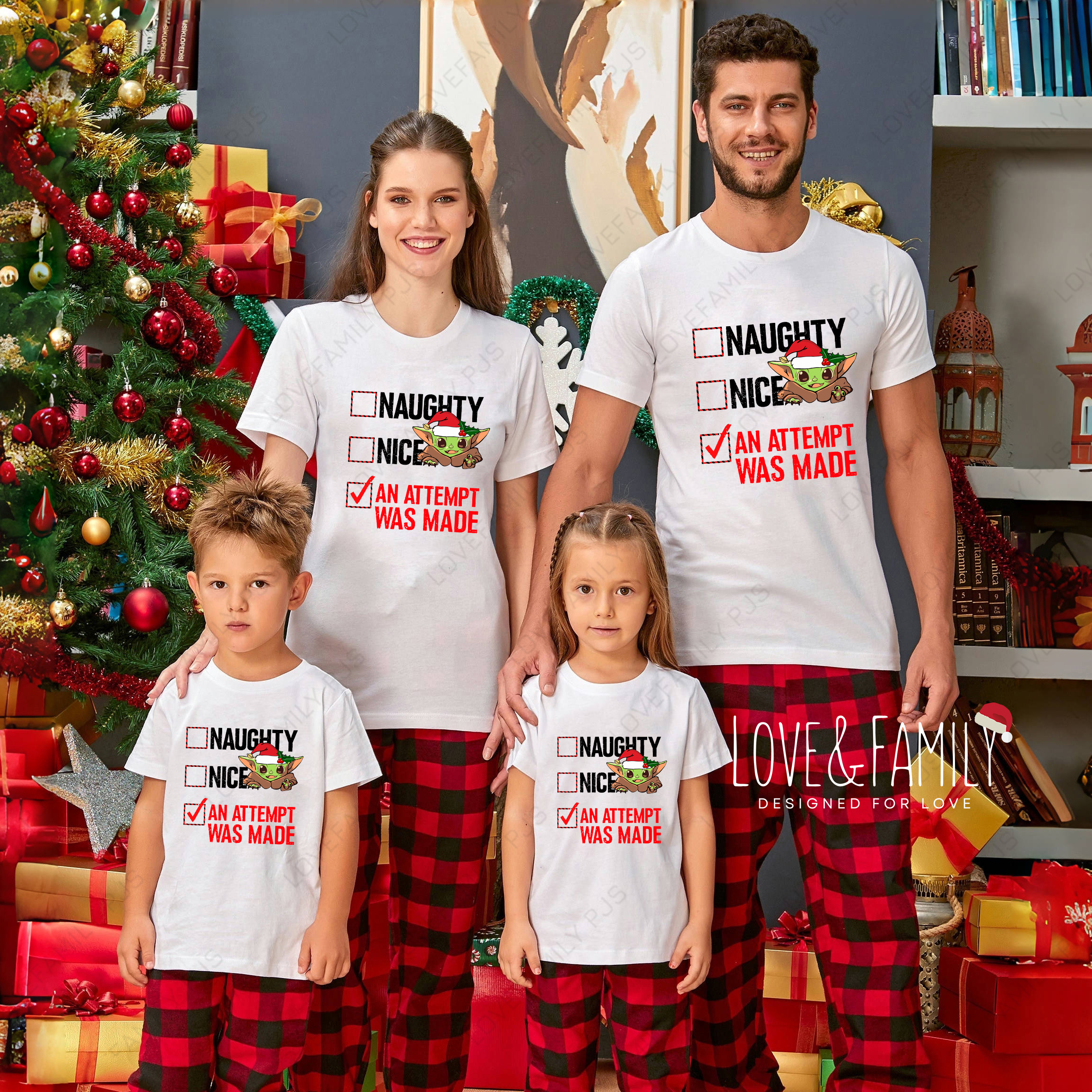 An Attempt Was Made Star Wars Matching Family PJs