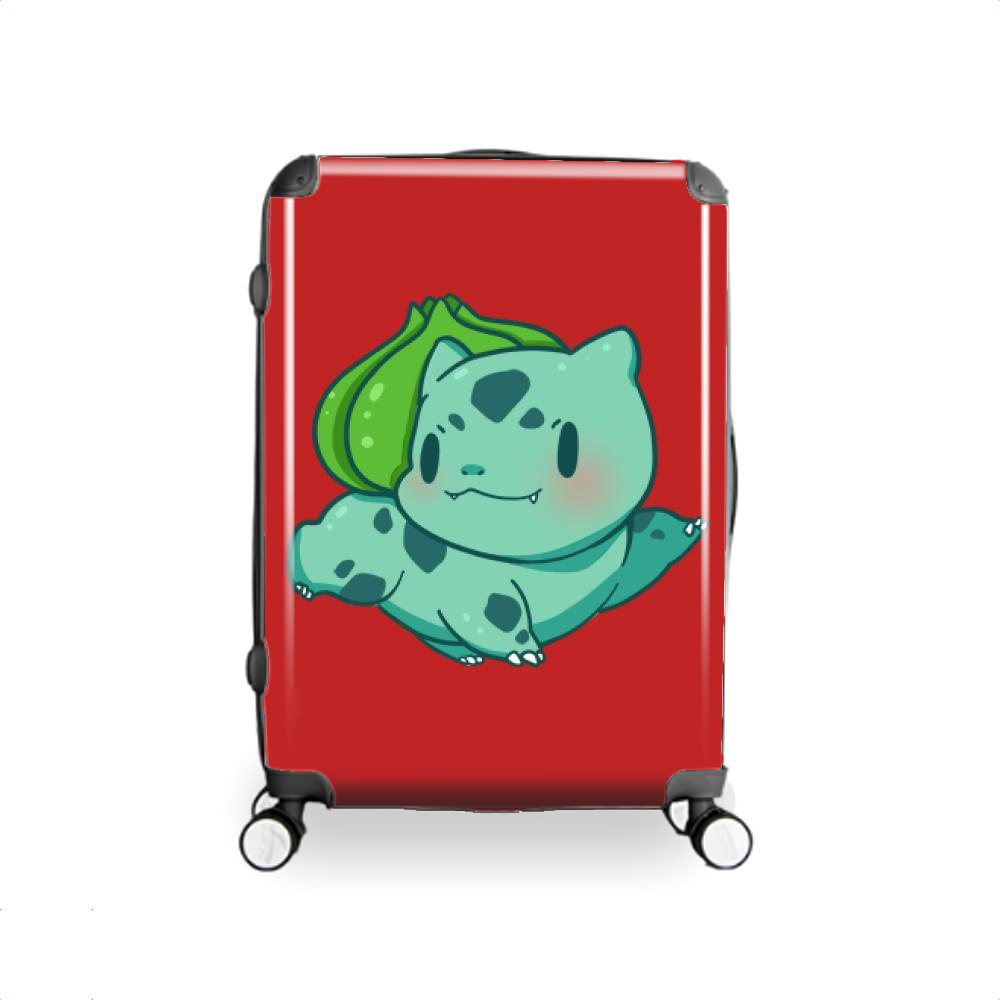 Baby Bulbasaur Taking Off, Pokemon Hardside Luggage