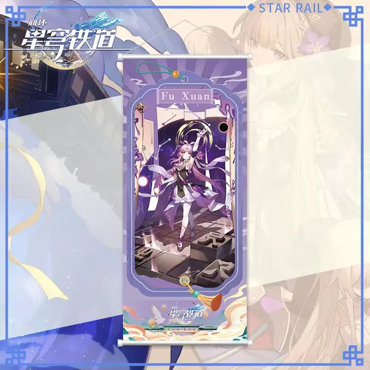 HSR Characters Wall Scroll