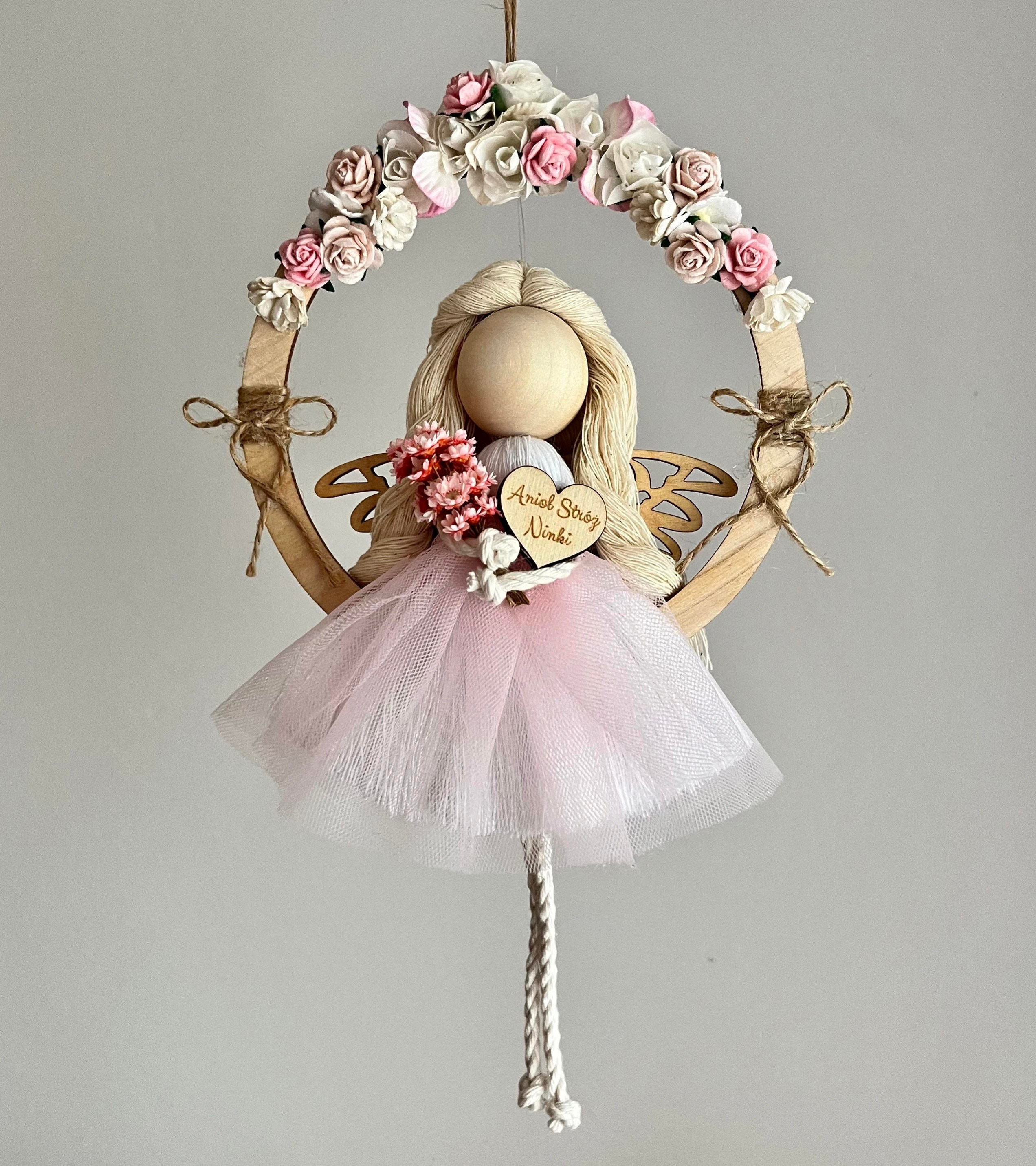 Cute Angel Doll Sewing Template Set - With Instructions
