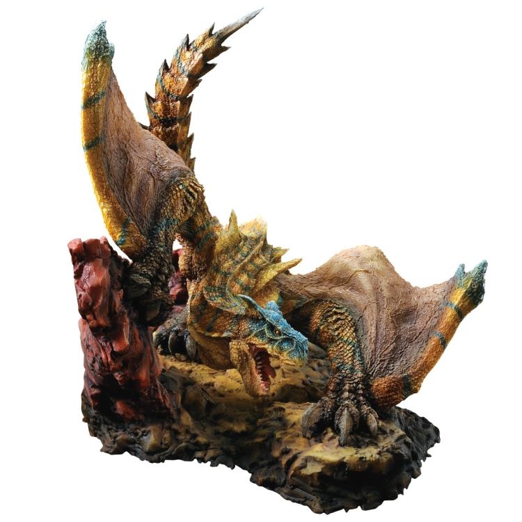 Second Edition Tigrex - MONSTER HUNTER WORLD Official Statue - Good ...