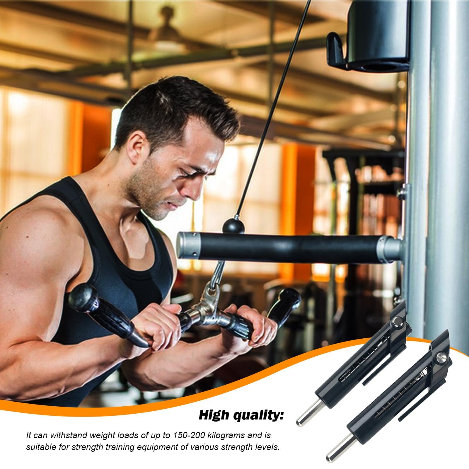 Fitness Equipment Counterweight Descending Latch, Gym Fixed Protection ...